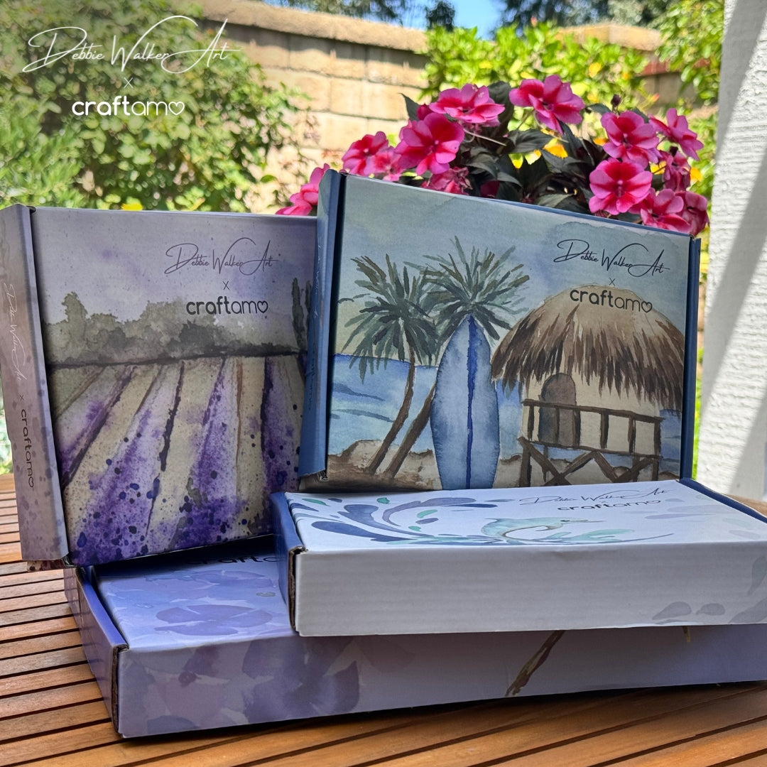 Debbie Walker X Craftamo Watercolor Class in a Box