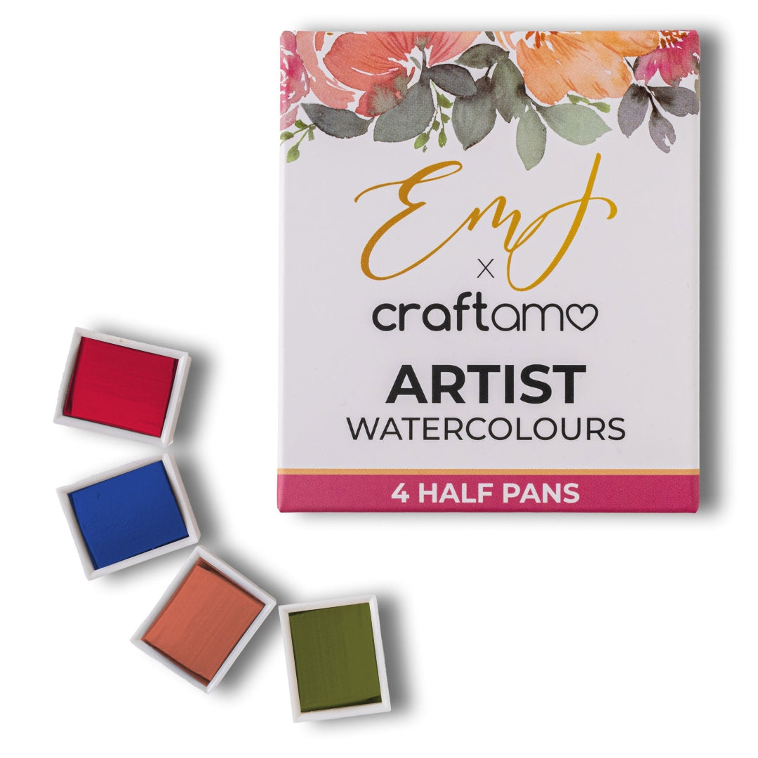 Emma Lefebvre | Watercolour Paint: Autumn Fields Palette – Craftamo