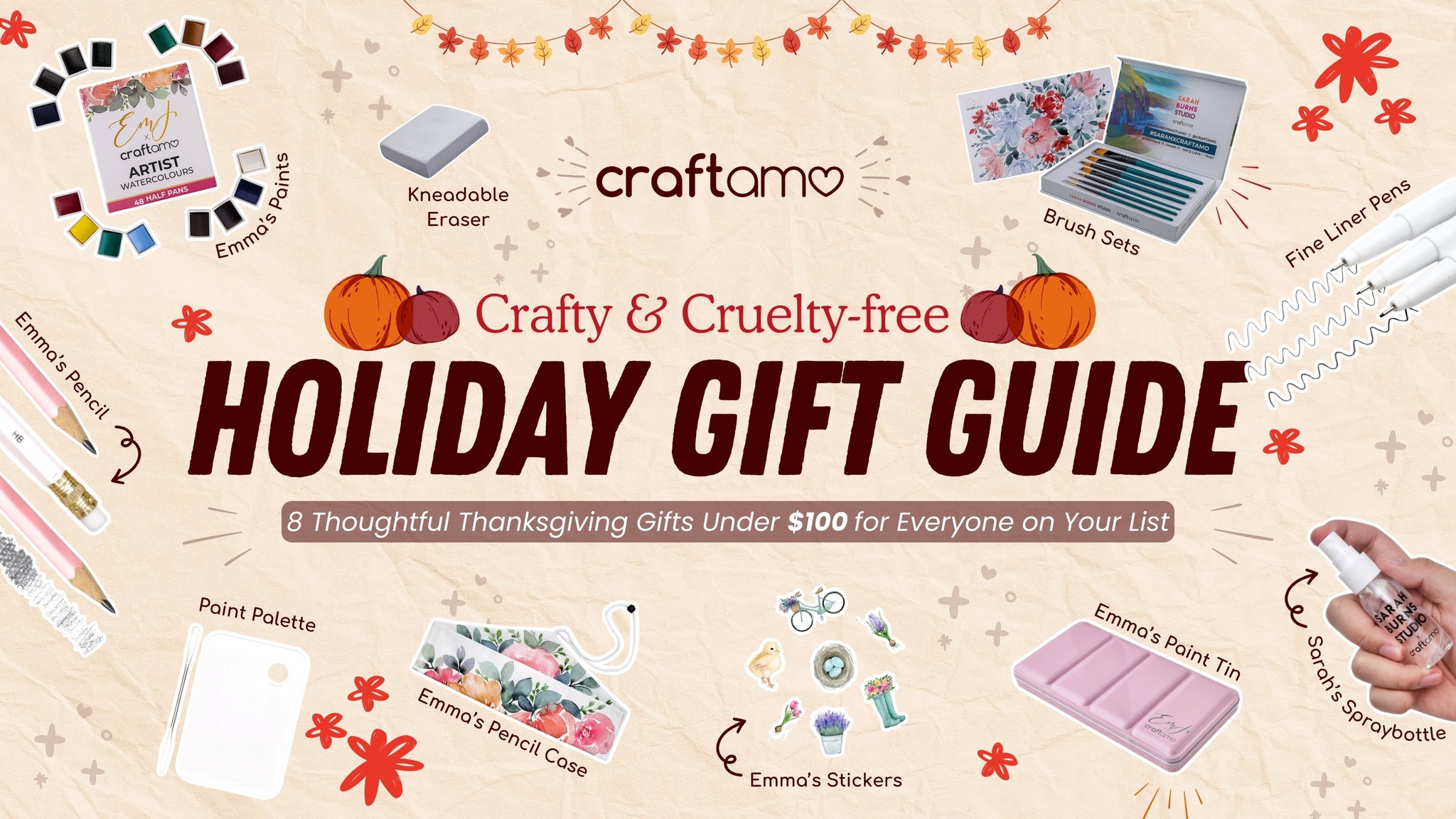 Cruelty-Free, Eco-Friendly Art Supplies – Craftamo
