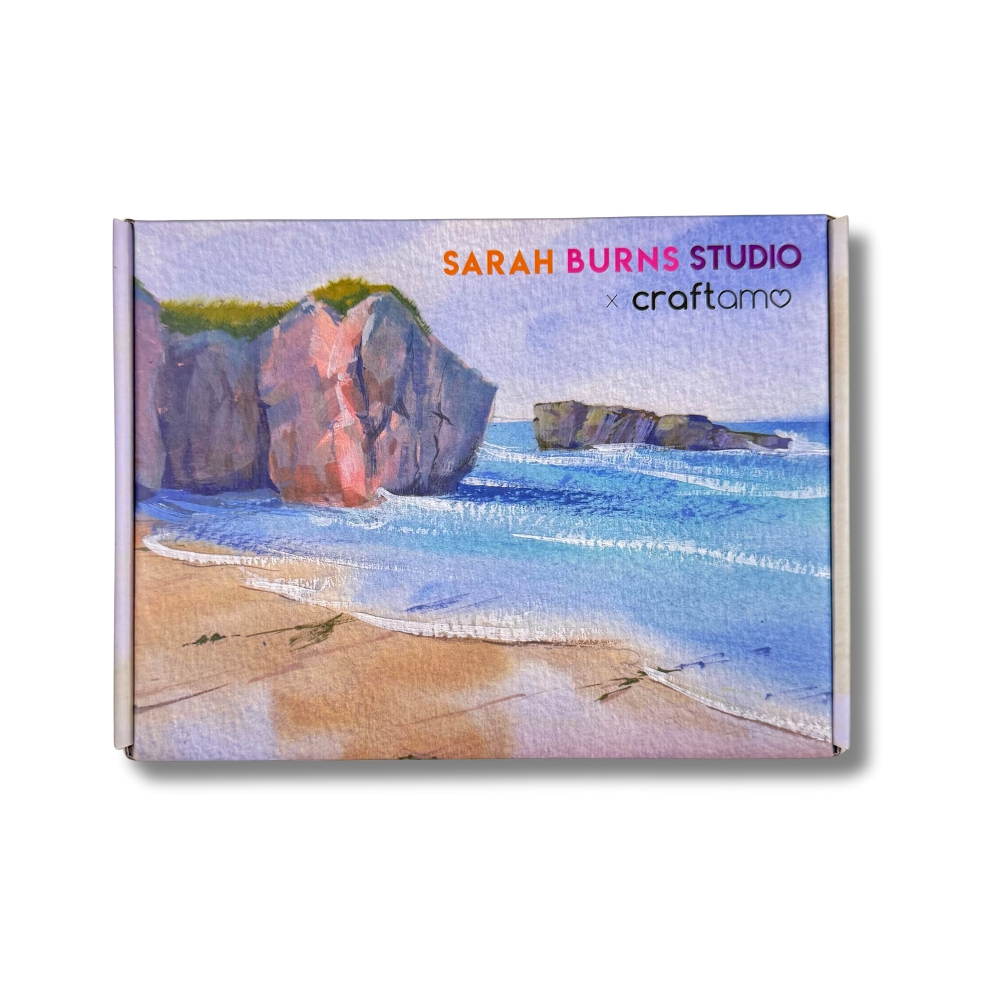 Sarah Burns Studio / Gouache Box - Coastal Seascape – Craftamo